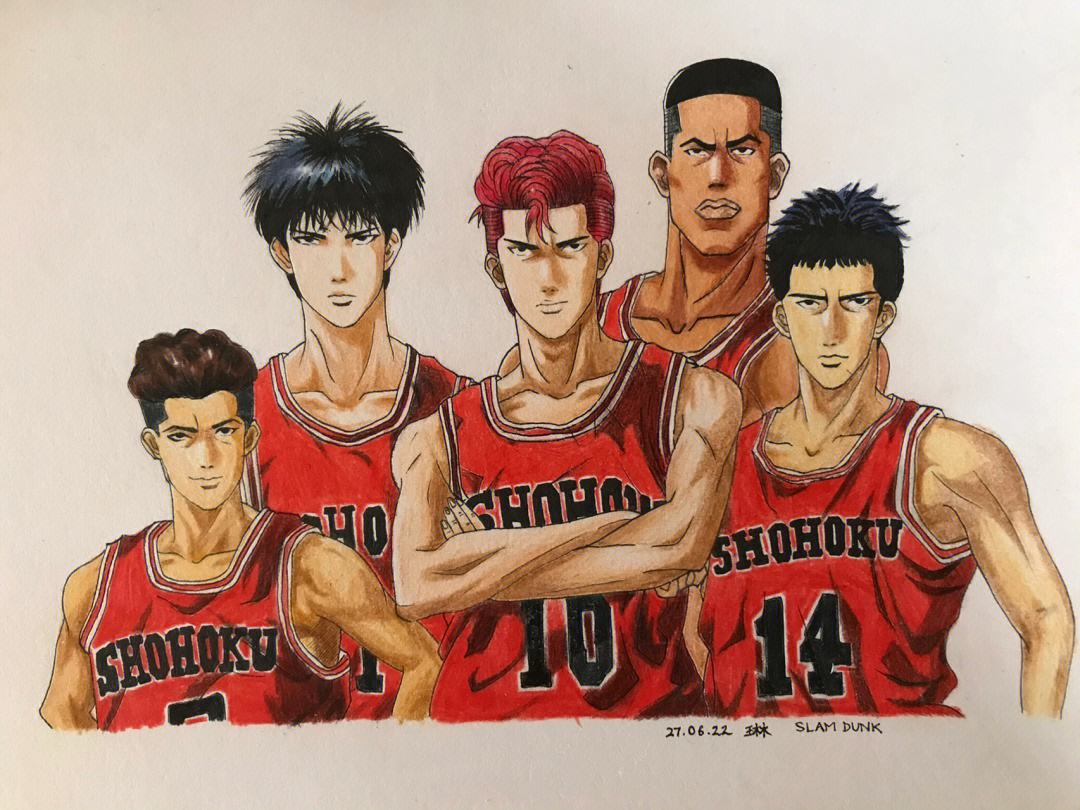 "Slam Dunk" movie version Sakuragi Flower Road poster exposure red ...