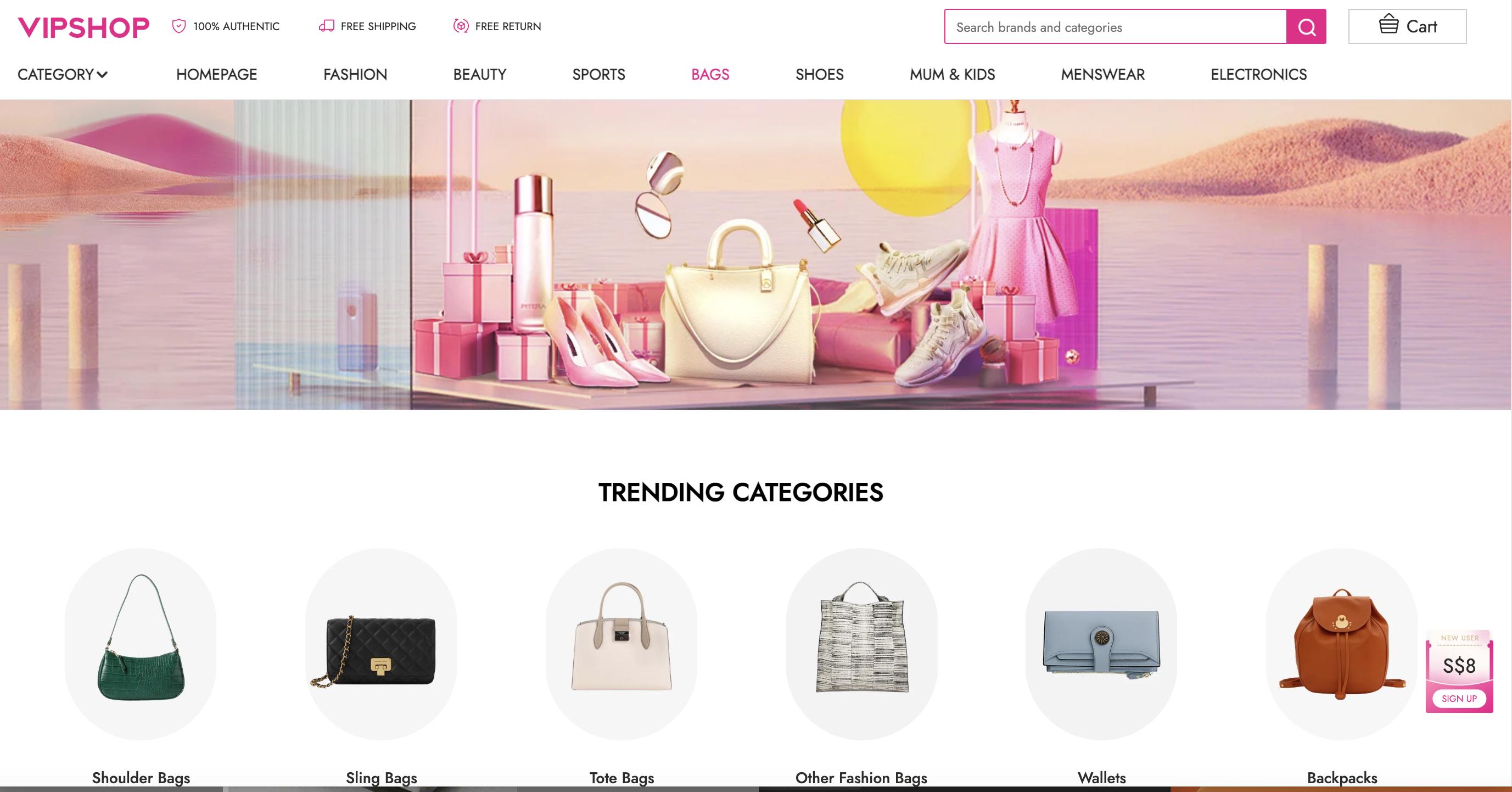 Vipshop's overseas layout: the first station in Southeast Asia, Singapore, stands out - iNEWS