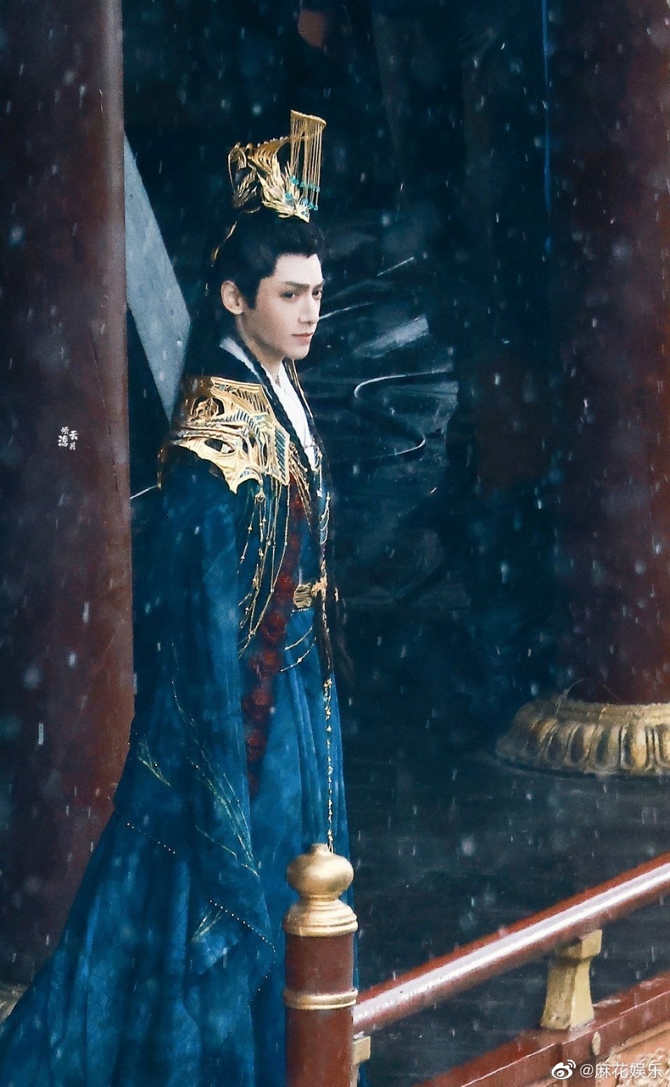Luo Yunxi's new look of Changyue Jinming is so domineering, the ...