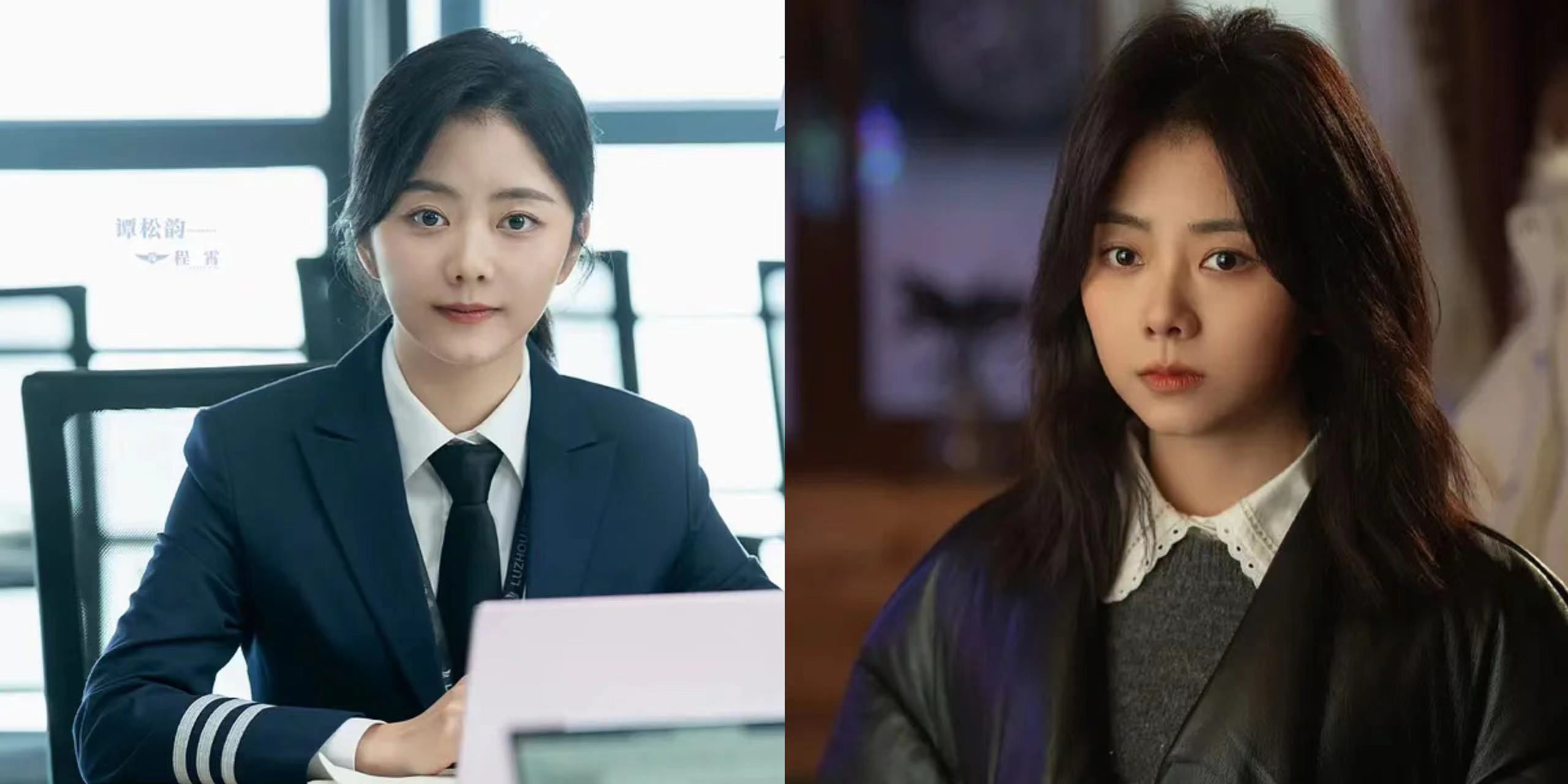 The same is Tan Songyun playing the idol heroine, the contrast between ...