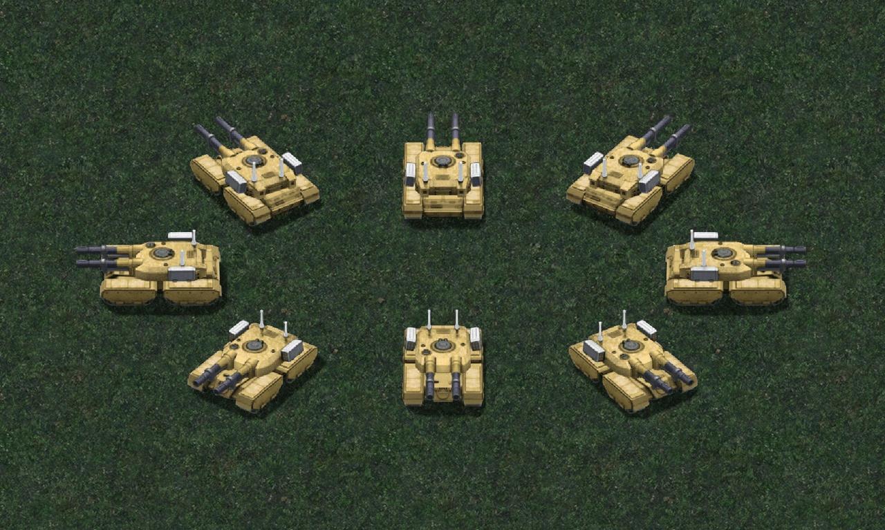 GDI's Mammoth Mk.1 tank in Command & Conquer 1/2 - iNEWS