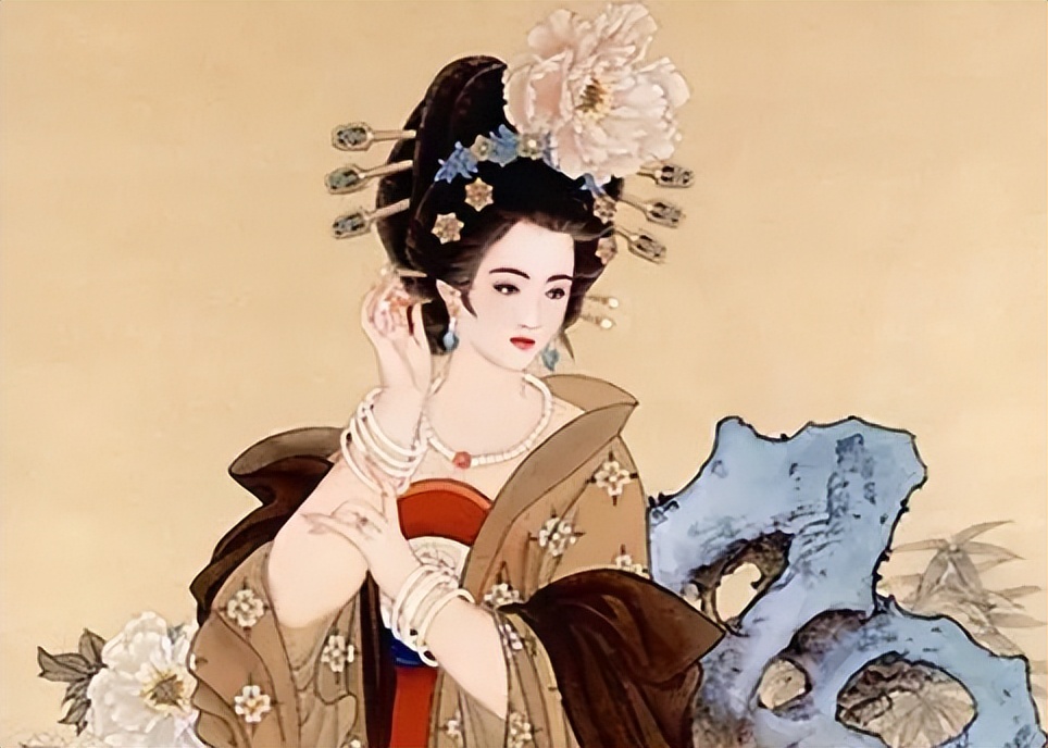 Yang Yuhuan's appearance was restored, and the restored picture hit her ...