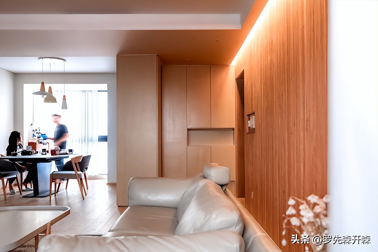 A comfortable and simple home of 115 square meters will not be outdated ...