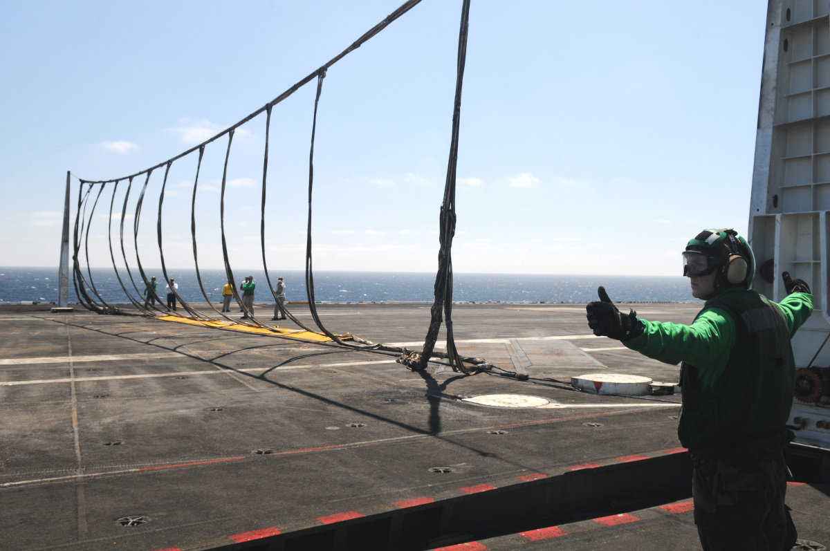 A blocking net can be called the last barrier for the safety of carrier ...