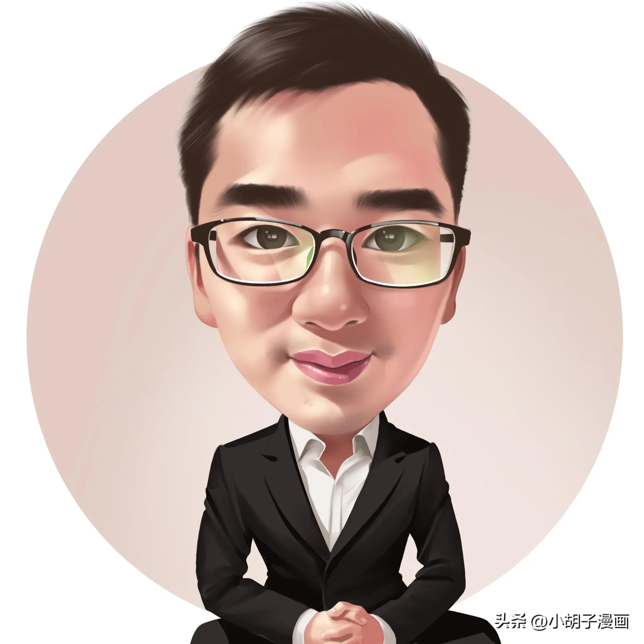 Change your WeChat profile picture! Comic avatars for business men ...