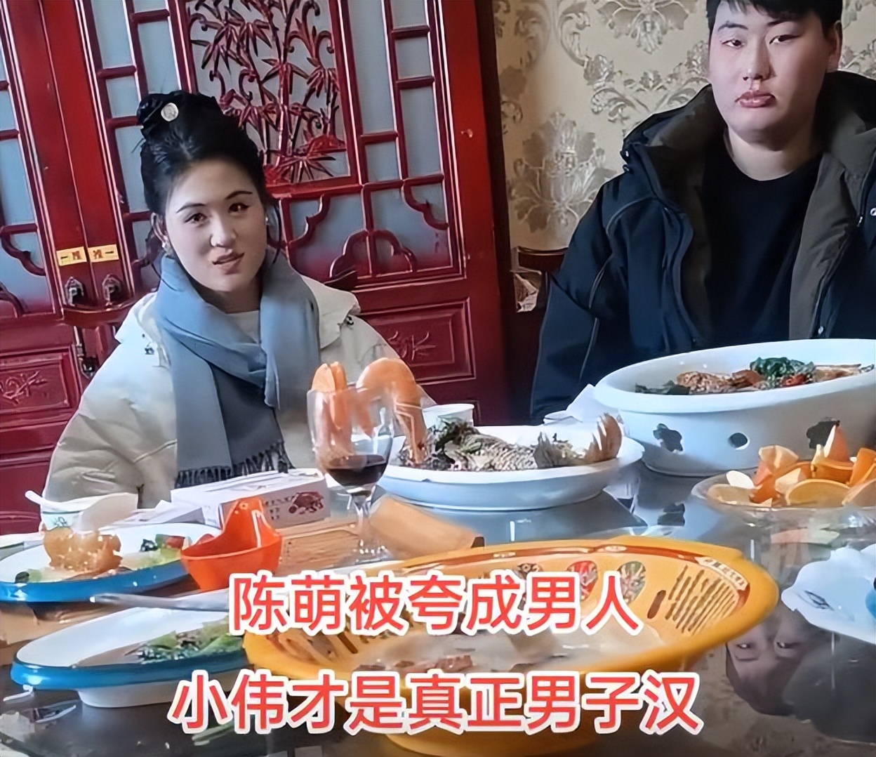 Chen Meng brought the two babies back to Beijing, without special ...