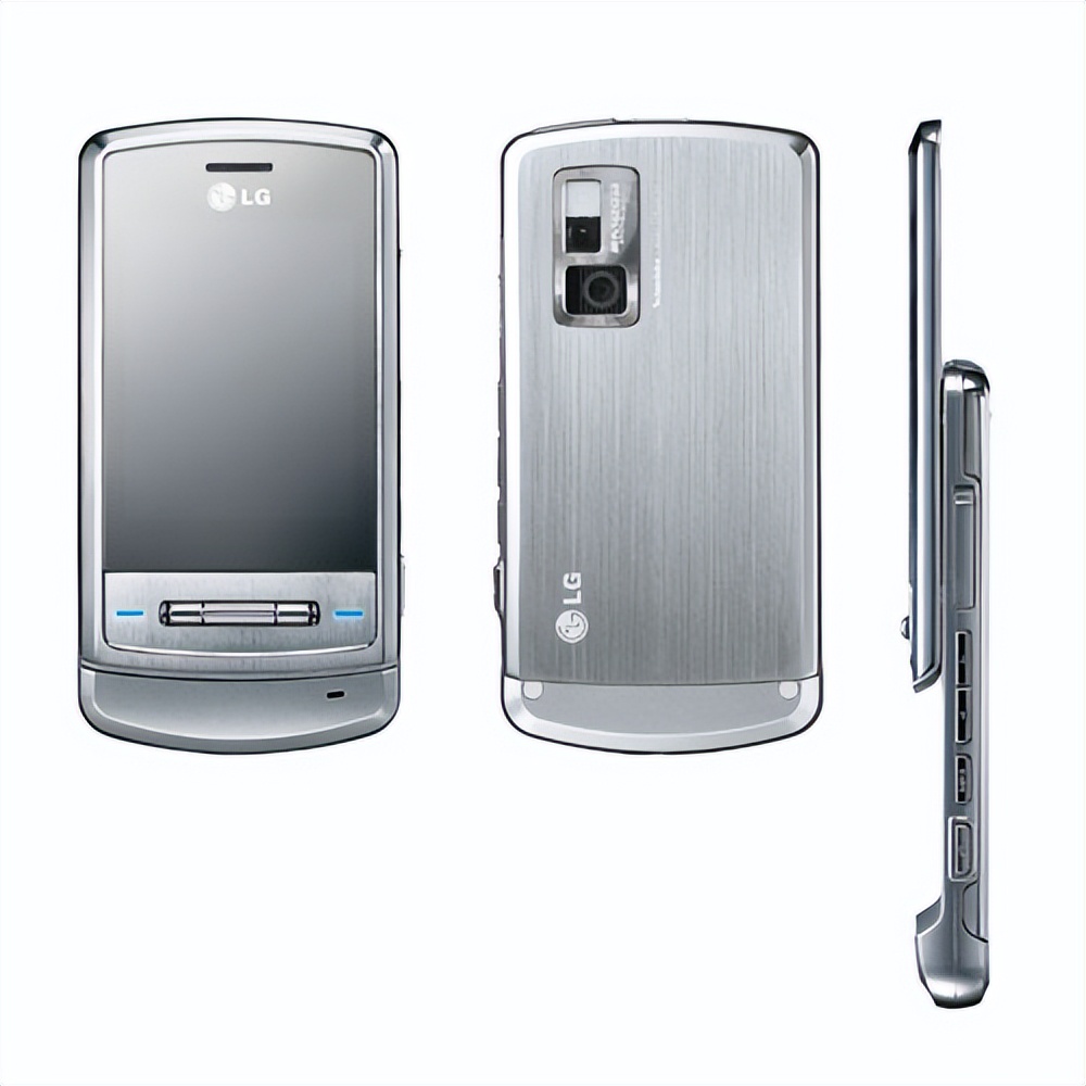 Full metal frenzy slider - LG KG70 mobile phone - iNEWS