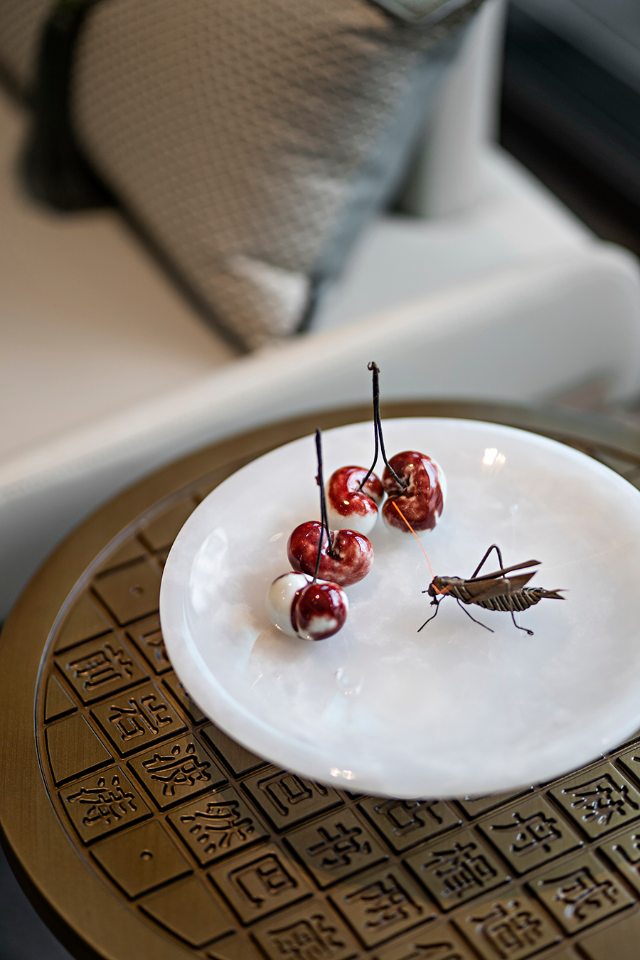 Wu Wenli: 240㎡ Chinese-style courtyard, green landscape, only elegant ...