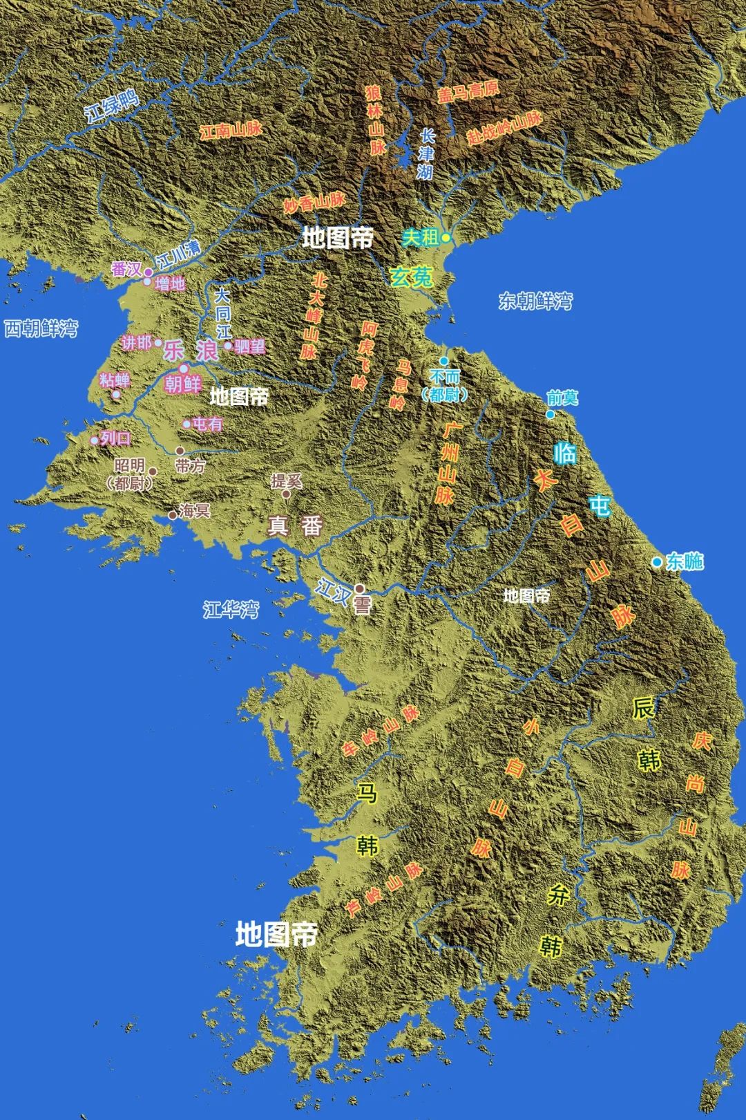 Emperor Wu of the Han Dynasty destroyed North Korea and set up four ...