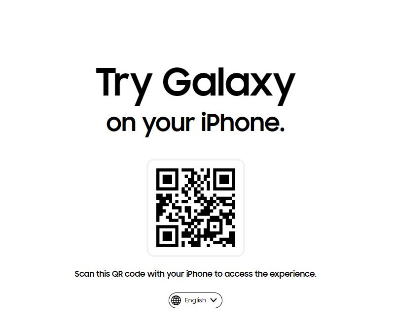 Samsung's "Try Galaxy" website has been upgraded, and two Apple iPhones ...