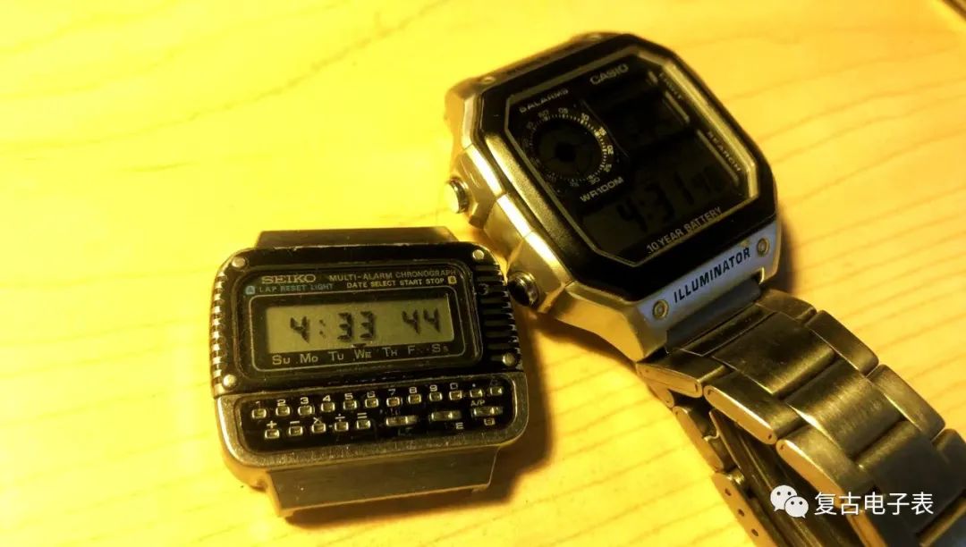 復古收音機樣式的精工計算機手錶——Seiko c439 - 資訊咖