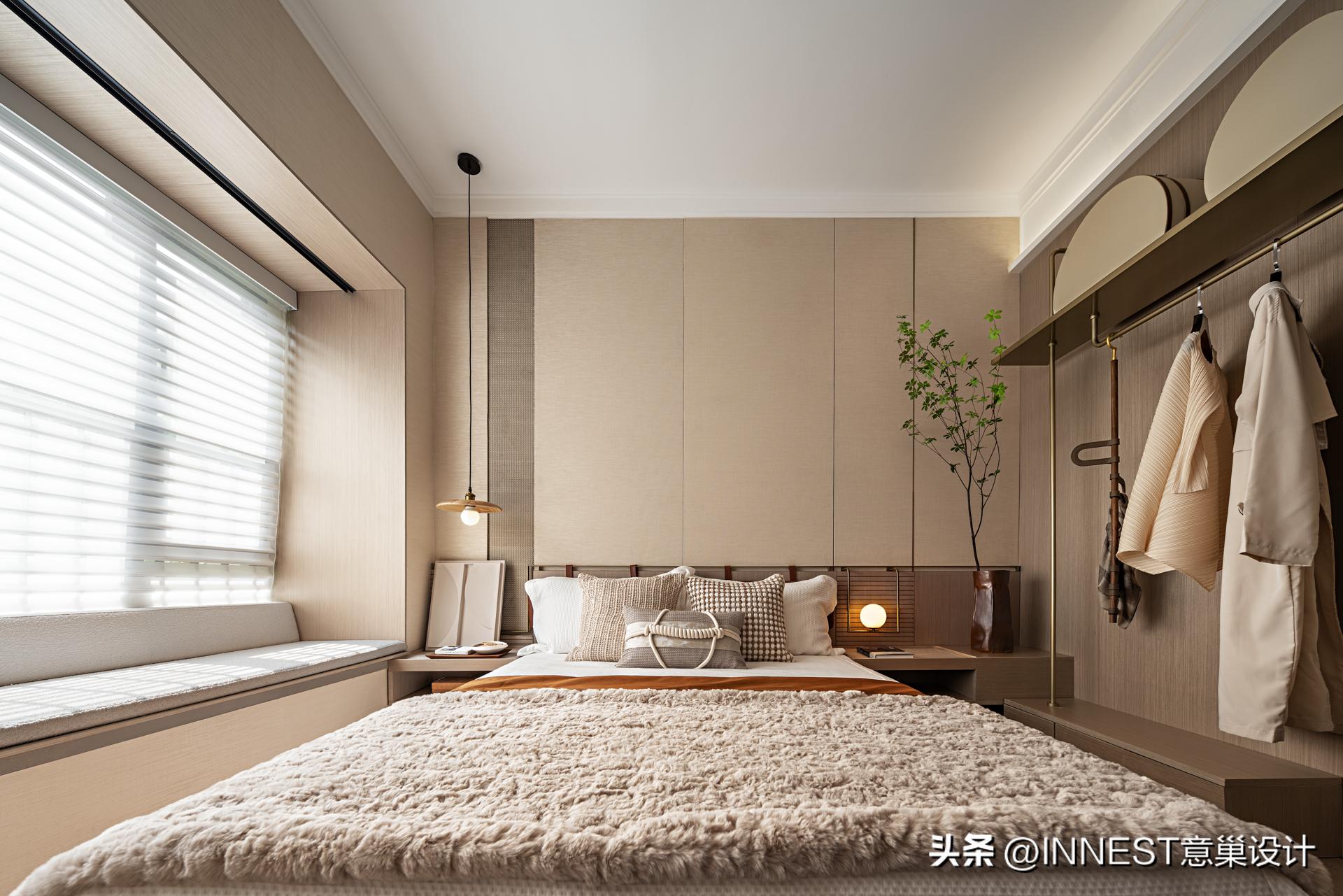 The taste of home, the modern minimalist Japanese style space exudes a ...