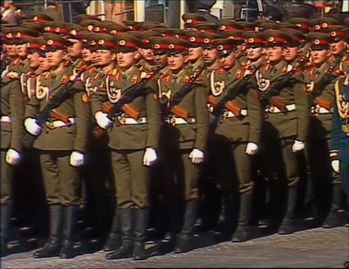 The last Victory Day military parade of the Soviet Union, the legendary ...