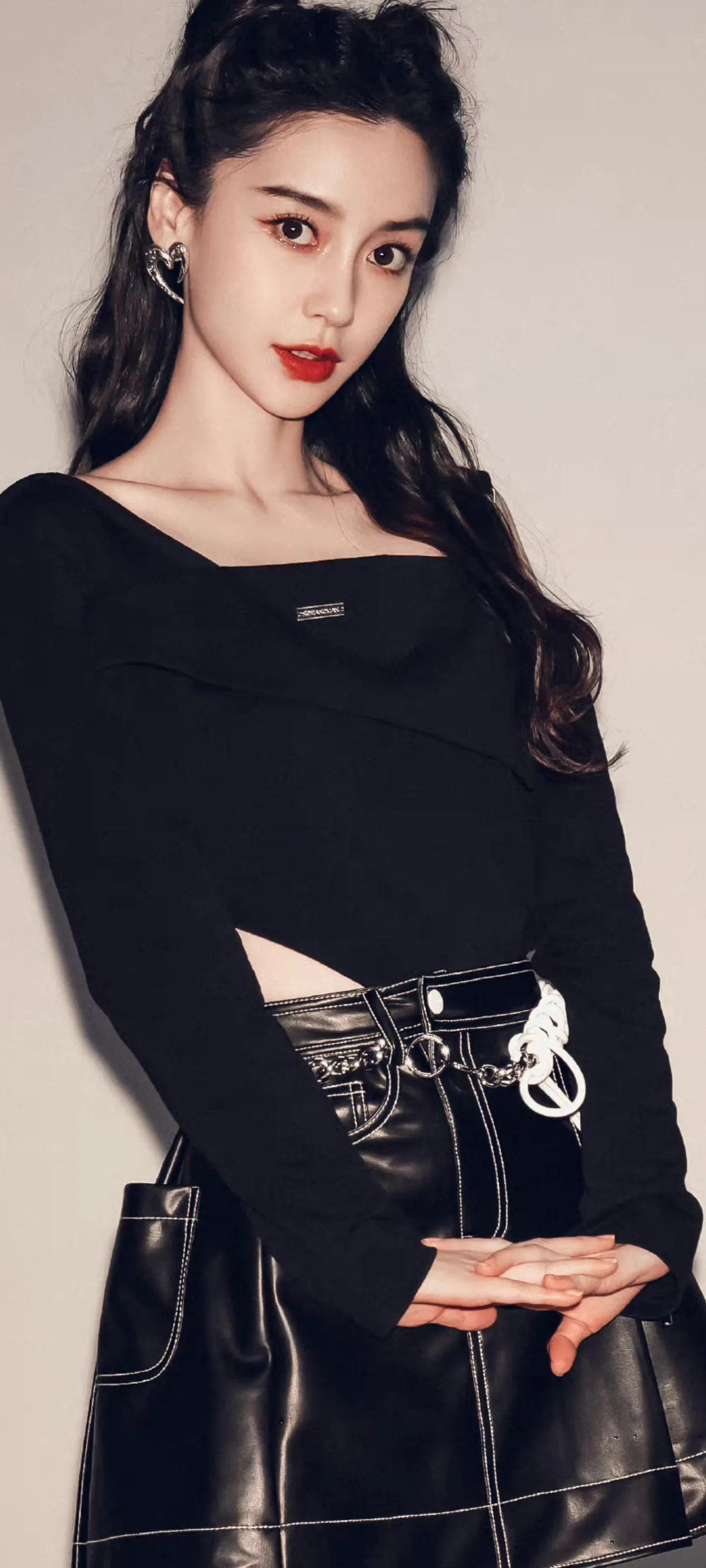 angelababy|rock model|beautiful wallpaper - iNEWS