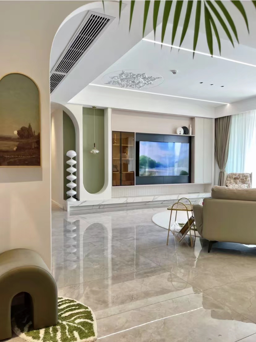 The Chongqing couple posted their new house of 198 square meters and ...