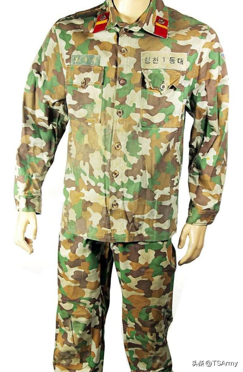 Inventory of the camouflage uniforms equipped by the Korean People's ...