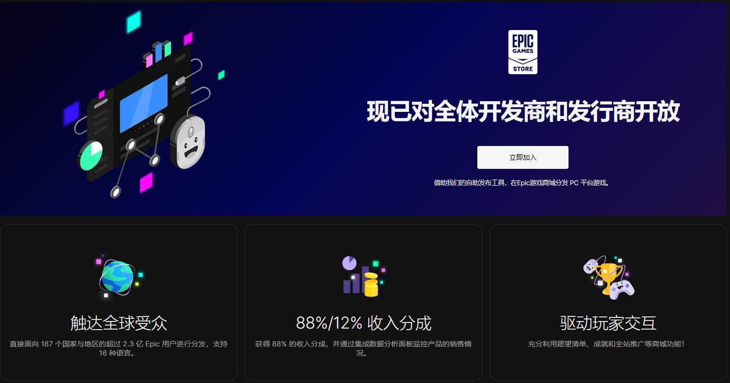 Epic launches EGS self-publishing tool, emphasizing that Epic exclusive only focuses on large ...