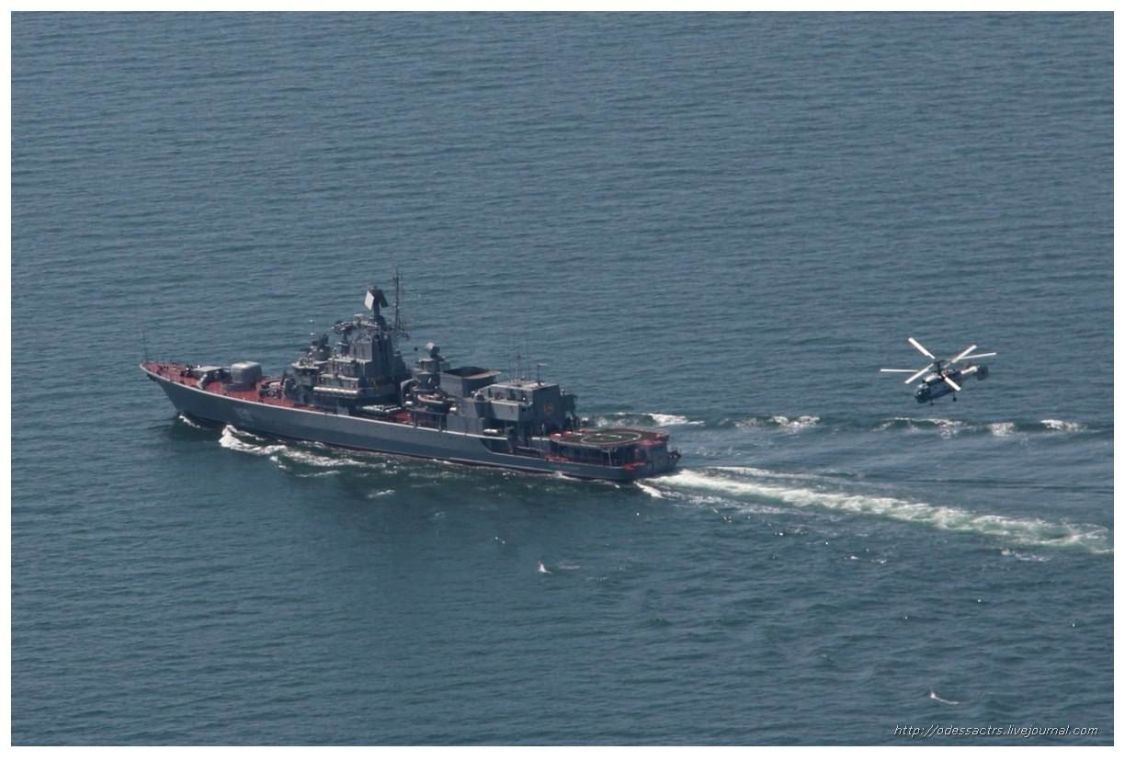 The U130 frigate was hit (scuttled) and sunk, and Ukraine's maritime ...