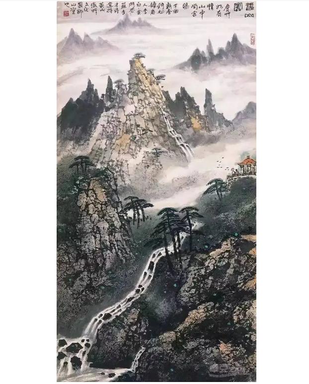 Zhang Song: A Famous Contemporary Chinese Landscape Painter Who Creates ...