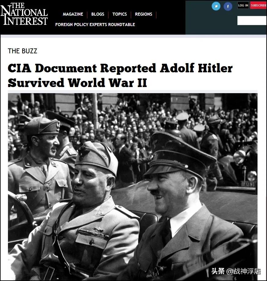 Hitler survived at least another ten years after World War II! - iMedia