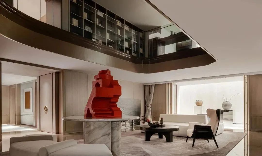 1300 square meters of new Chinese-style mansion, Taoyuan elegant ...