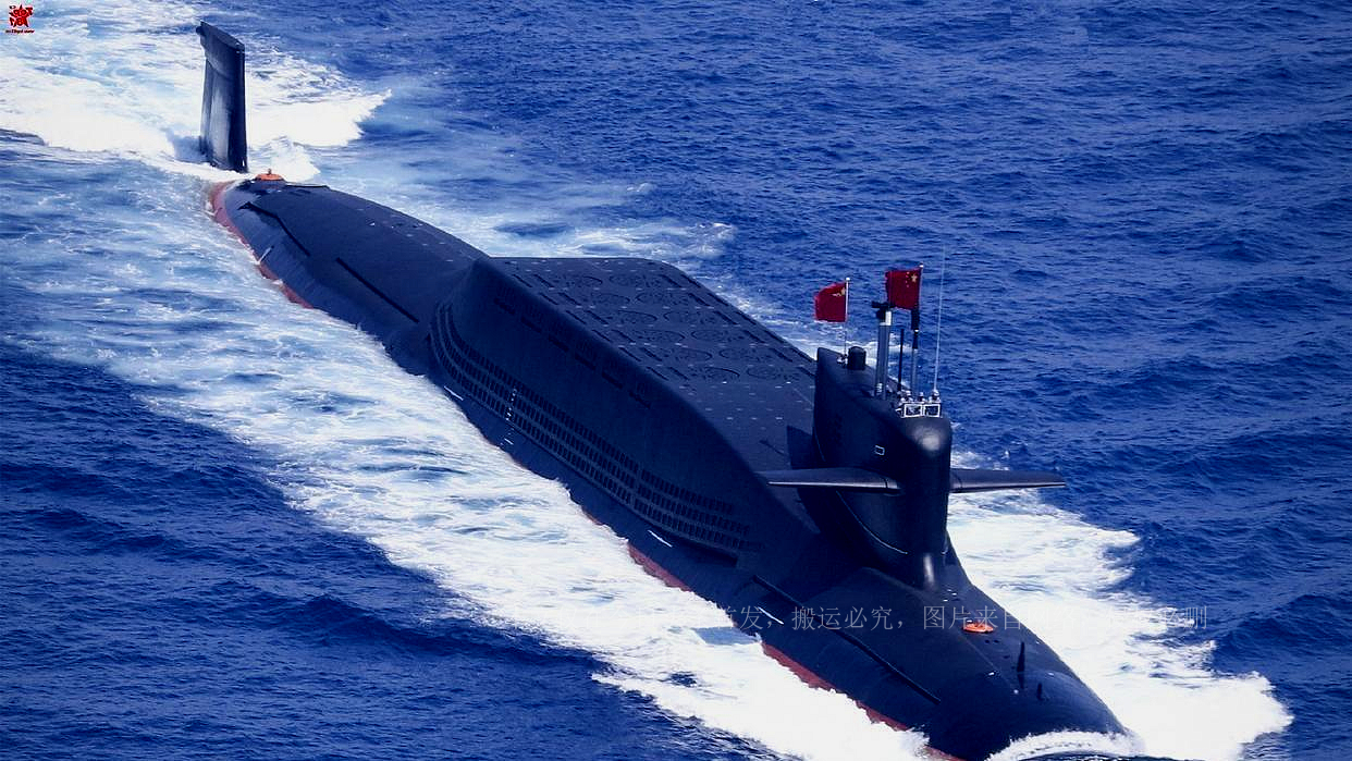 An explanatory diagram of the 096 strategic nuclear submarine appeared ...