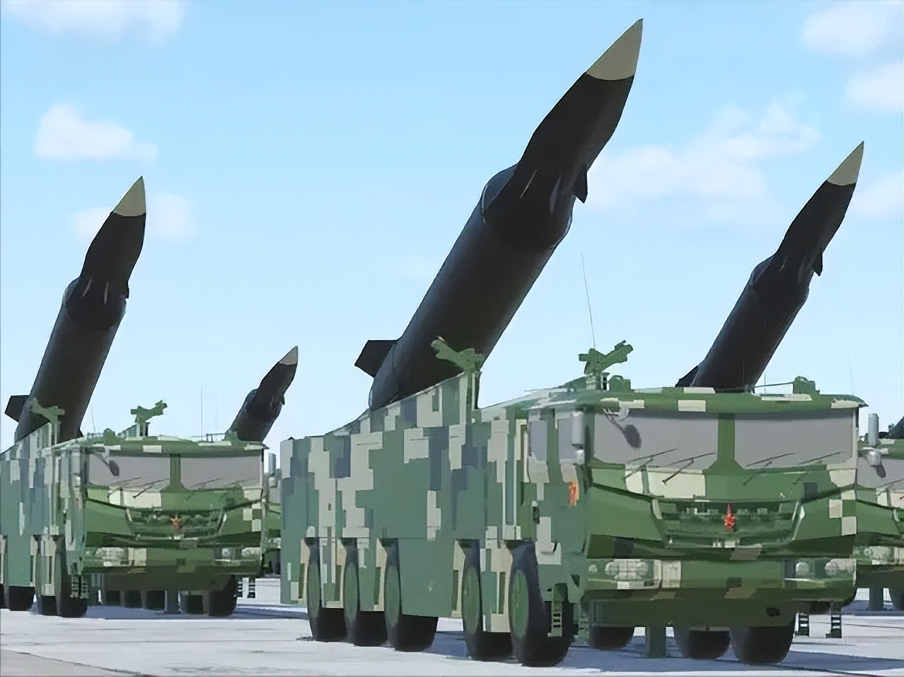 U.S. experts revealed that satellite images show that Dongfeng Express has aimed at Taiwan, but ...