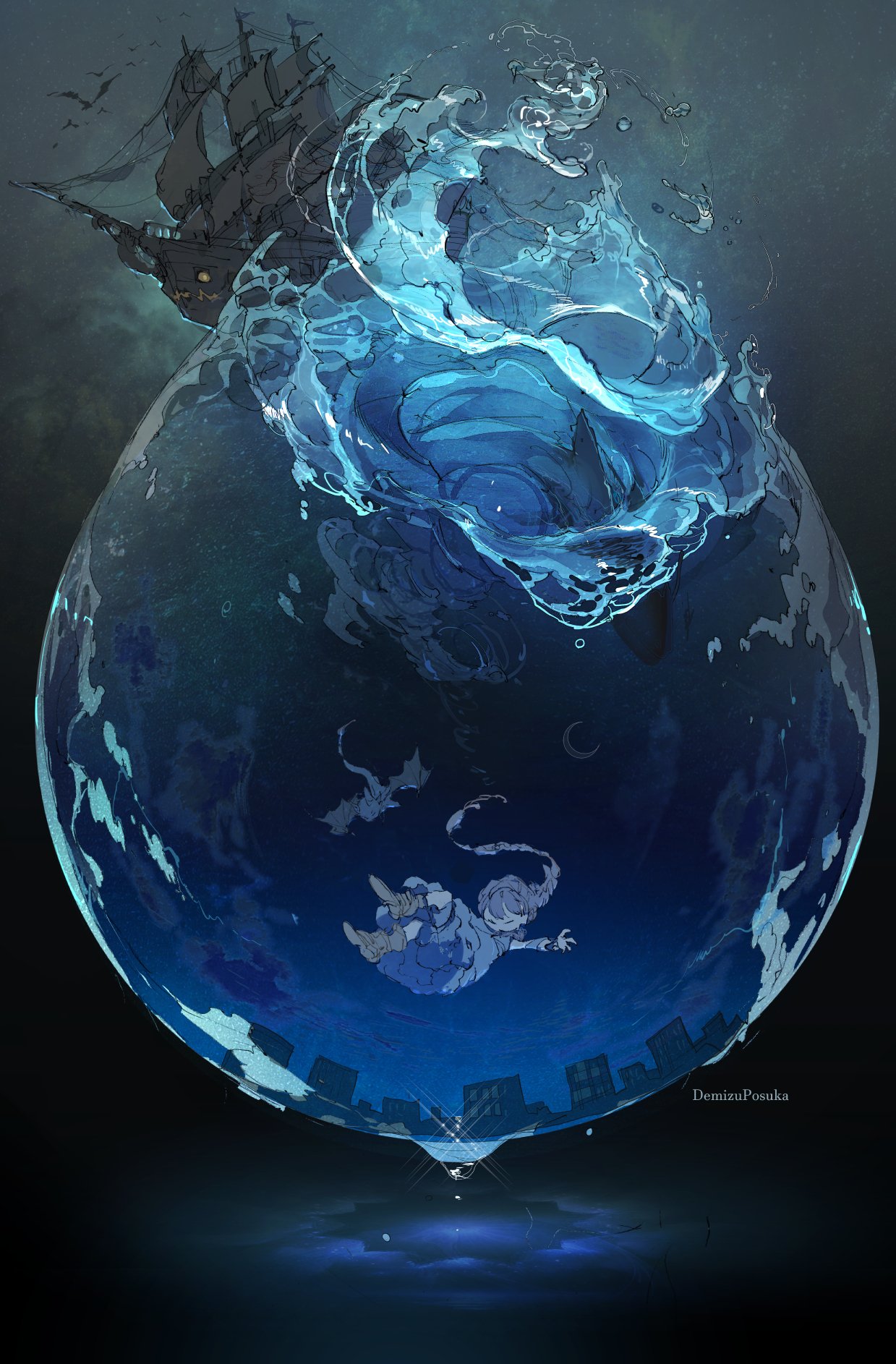 Composition and perspective from this fantasy illustrator is a ...