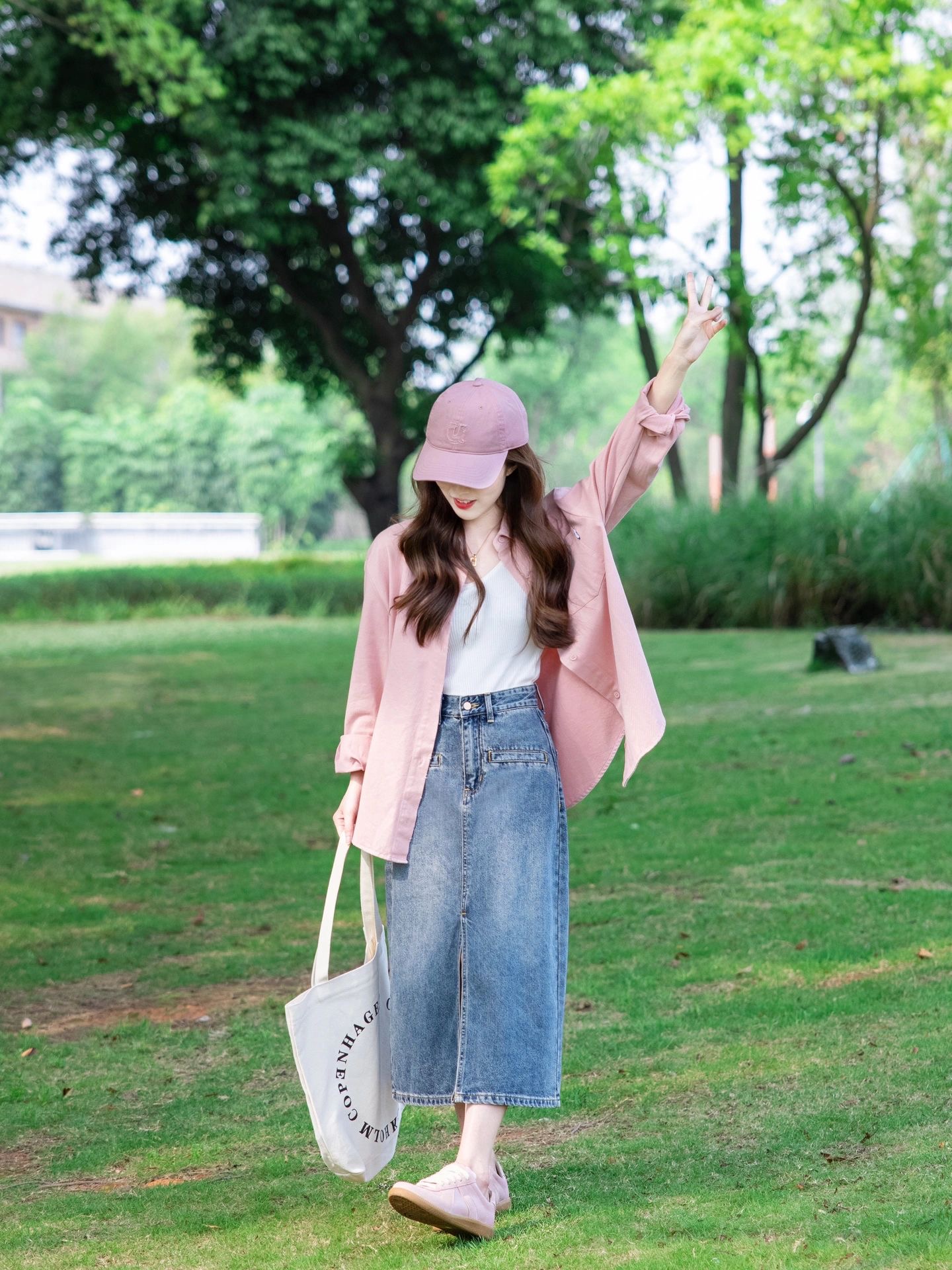 Girls with a height of about 150cm should wear it like this - iNEWS