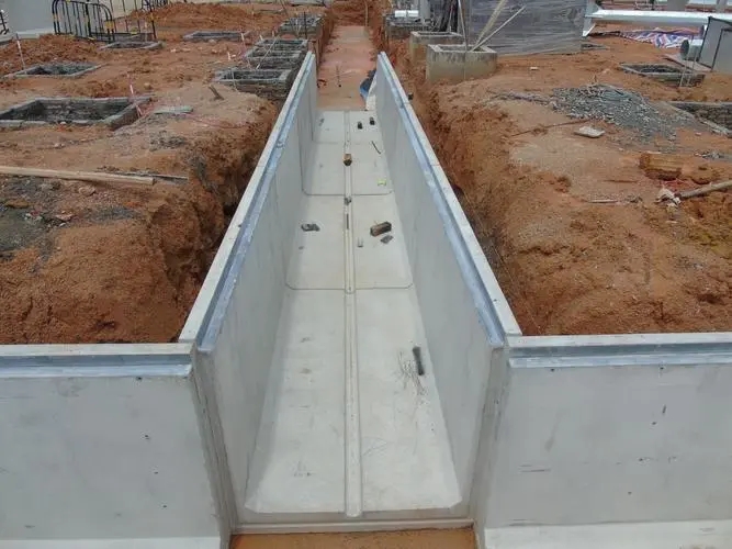 Assembled cable trench - iNEWS