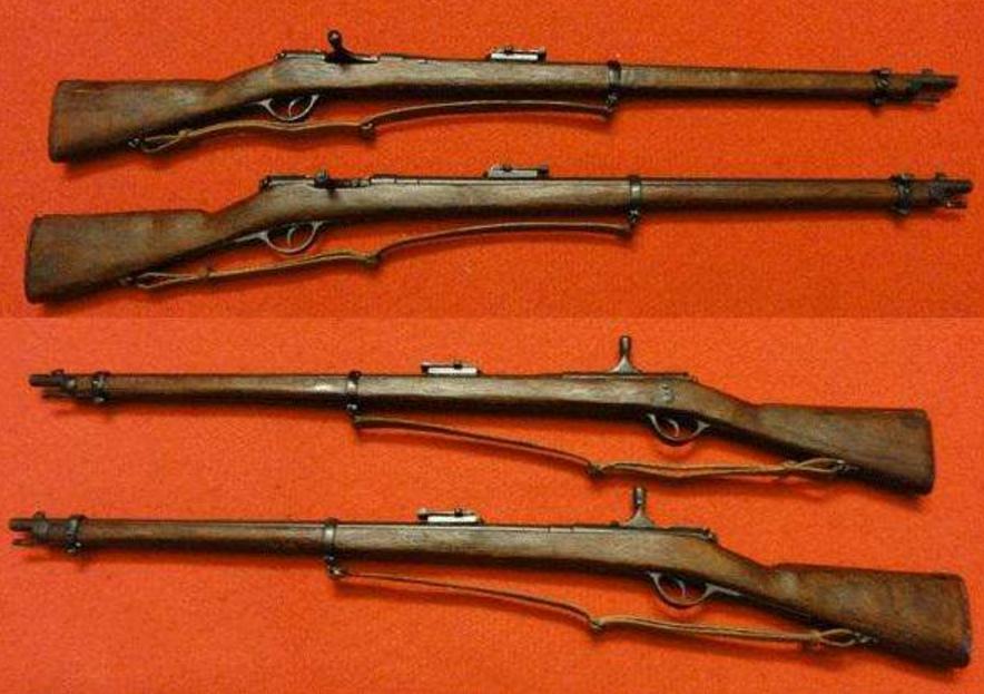 The firearms used by the Japanese army and the Qing army in the Sino ...