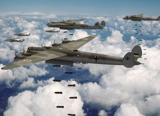 Ar.E.555: A bomber that can go straight to the United States and bomb ...