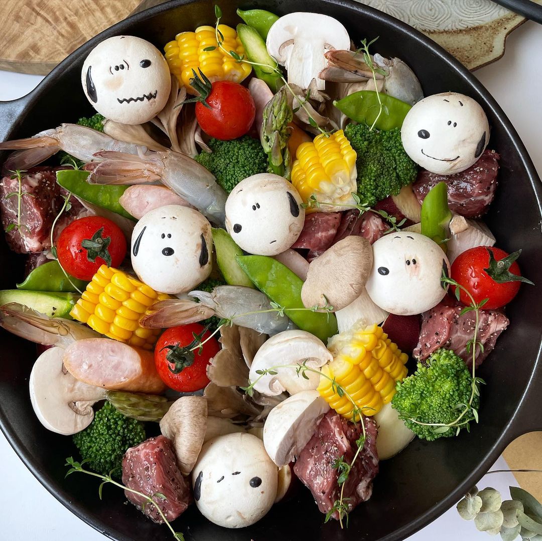Cartoon fans are in for another heart attack! "Snoopy Cuisine", every ...