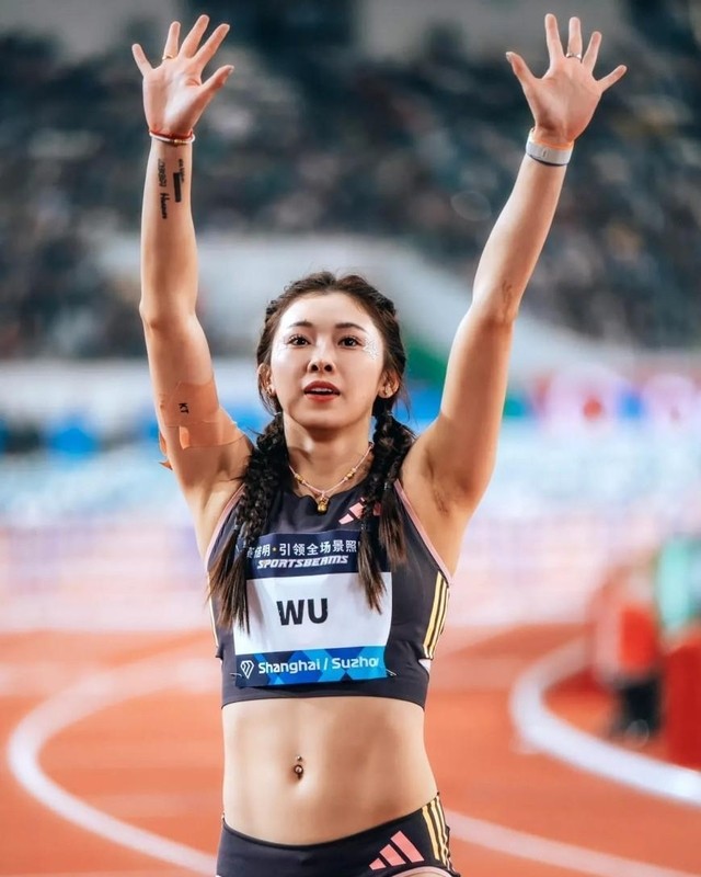Track and field goddess Wu Yanni slaps everyone in the face with her ...