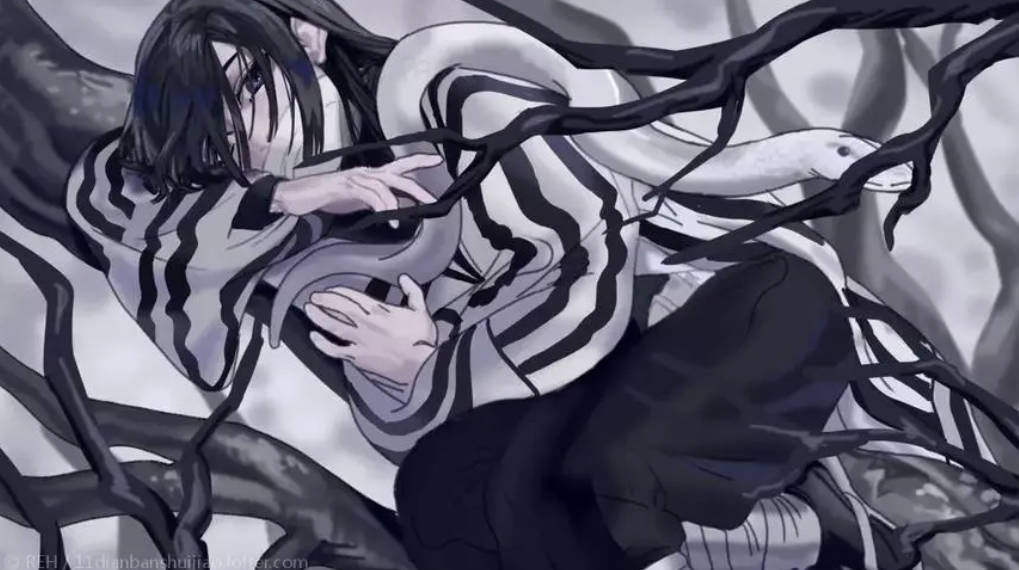 "Demon Slayer: Kimetsu no Yaiba" Iguro Kobanai: Snake Hashira's ...