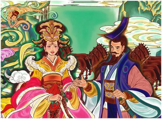 Is the story of King Mu of Zhou and Queen Mother of the West in the ...