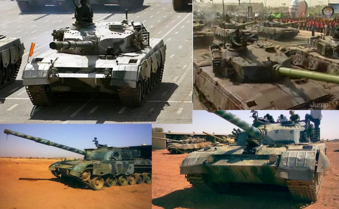 Type 96 tanks are exported to Africa, the painting is really ecstasy ...