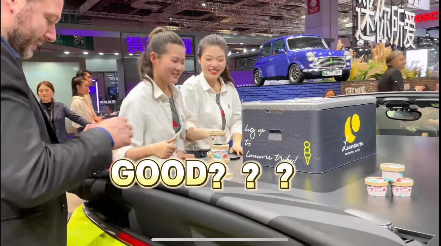 Really, the "girl" in the BMW mini ice cream incident - iNEWS