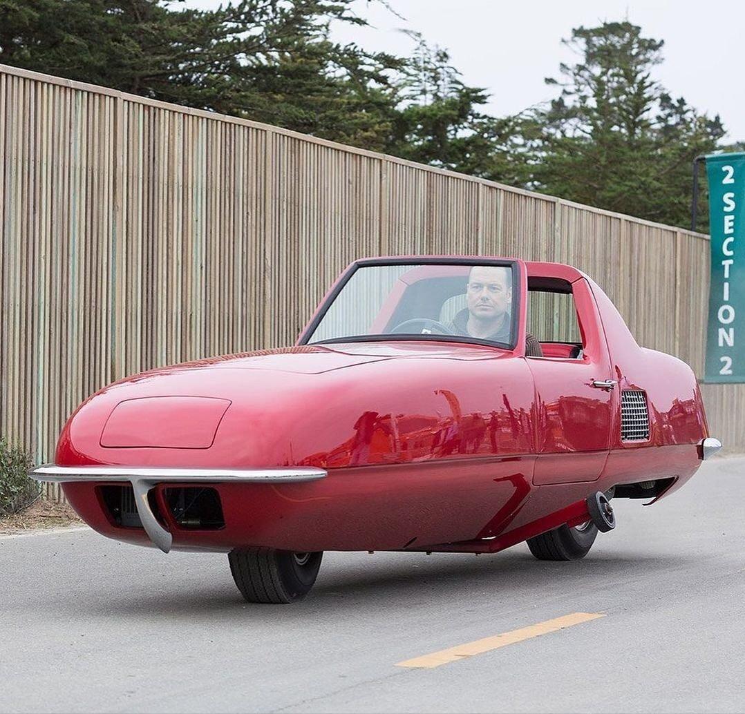 What is the principle of the "tumbler" two-wheeled vehicle? With a ...