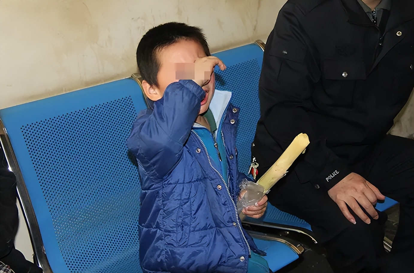 Occasionally encounter a lost child and go home safely after half an ...