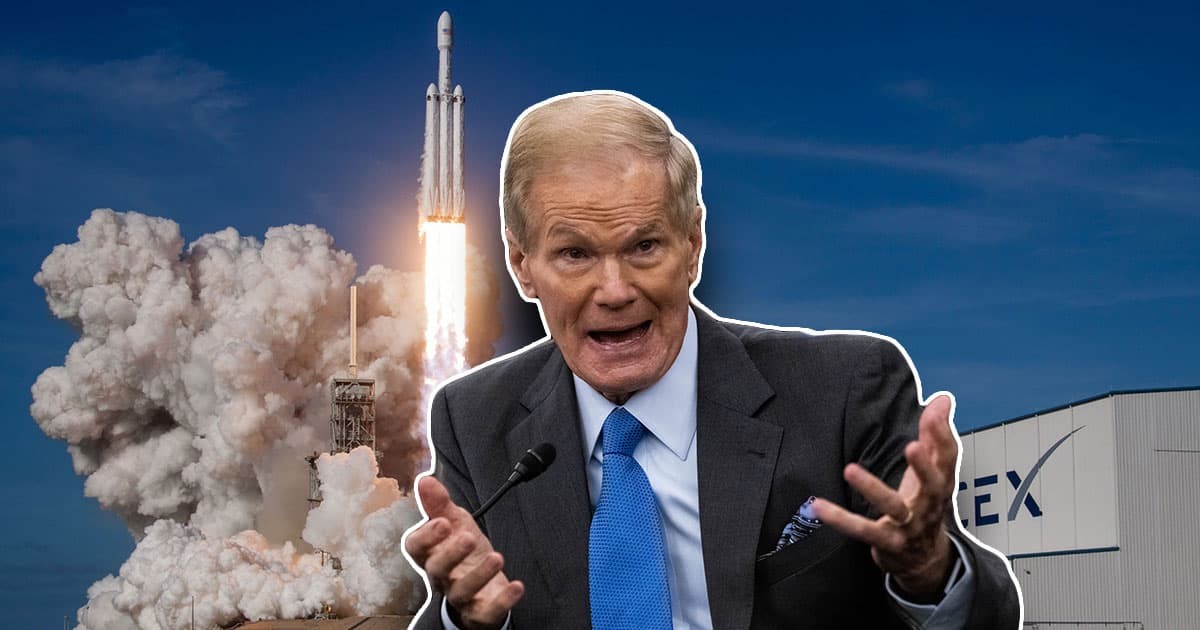 NASA chief who doesn't take SpaceX seriously complains that people don't take SpaceX seriously ...