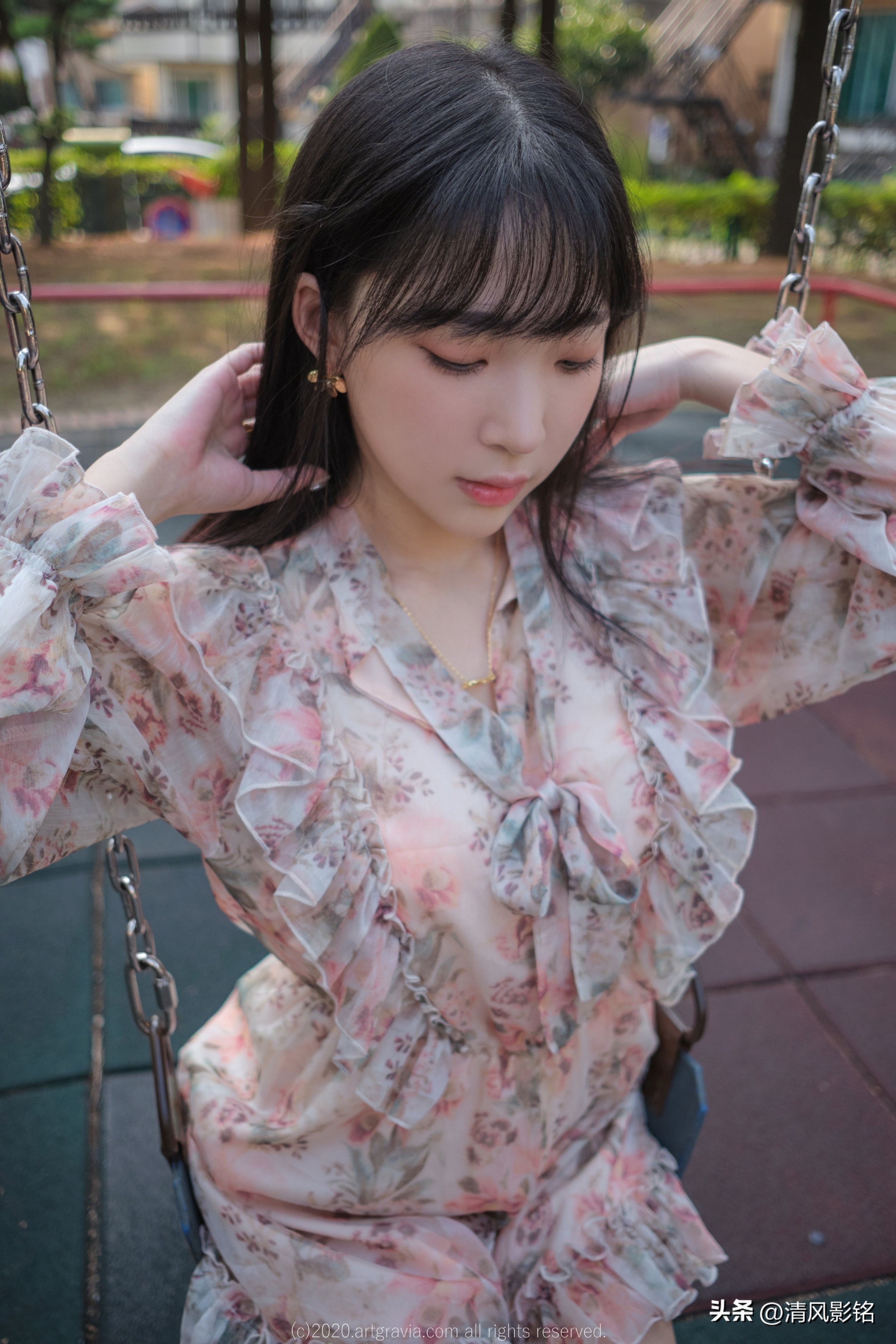 Multi-faceted charm: Korean model InKyung Jiang Renqing photo ...