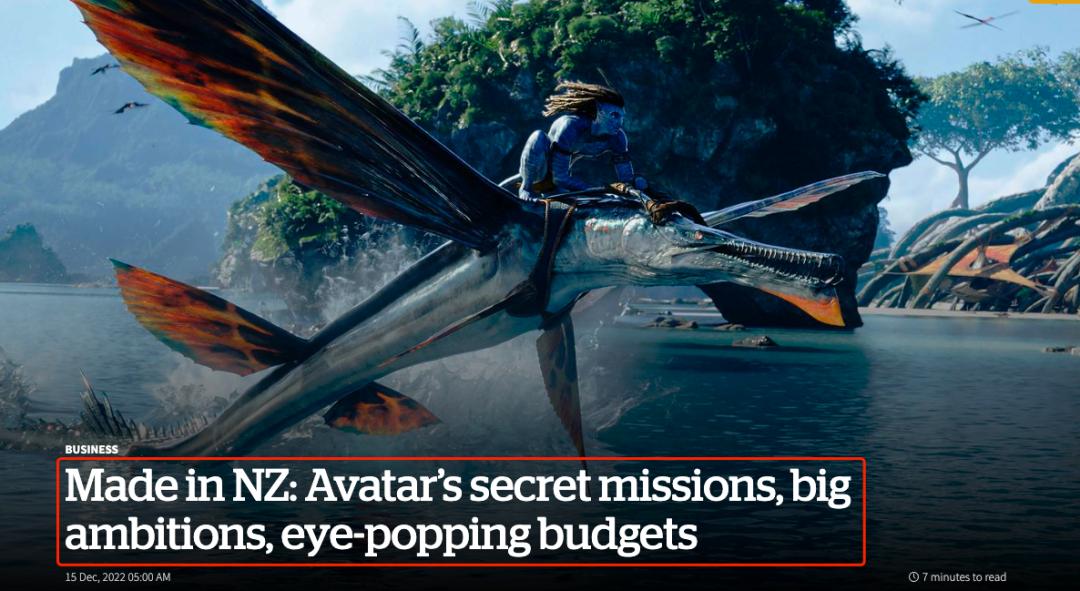 [Avatar 2] New Zealand Premiere!Production insider exposure, the ...