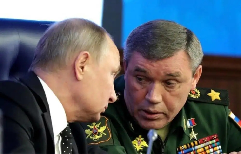 General Gerasimov, Chief of the General Staff of the Russian Army, fled ...