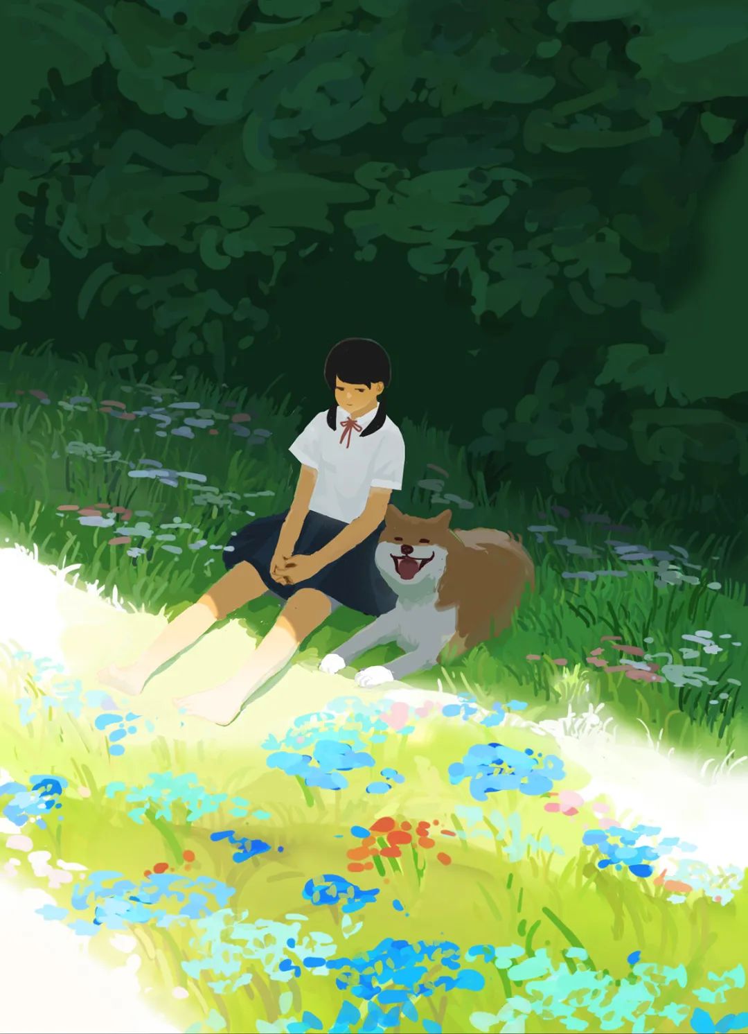 Japanese illustrator Shirako, a gentle story - iNEWS