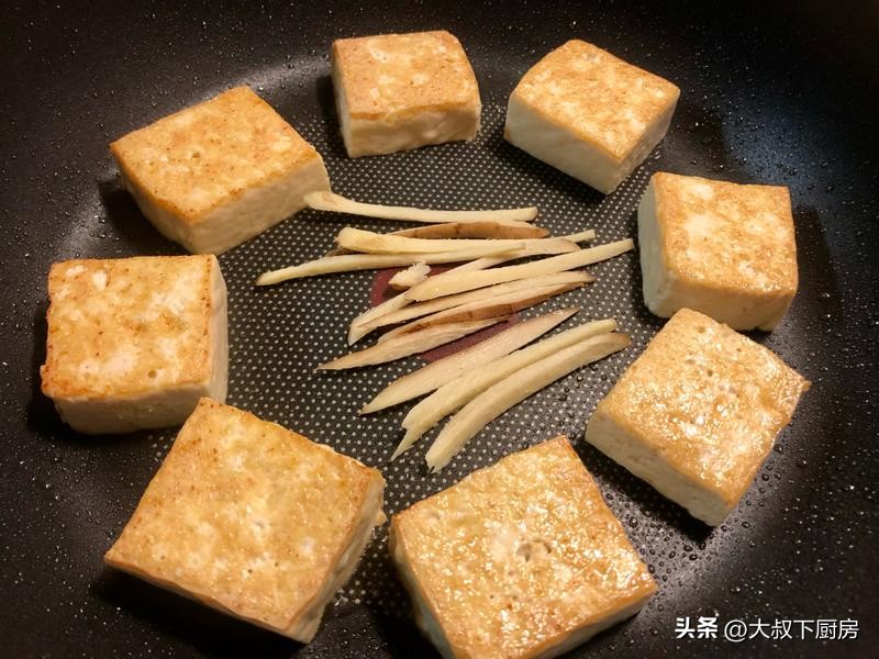 The loofah is sweet and fried with tofu, the taste is great, and the ...