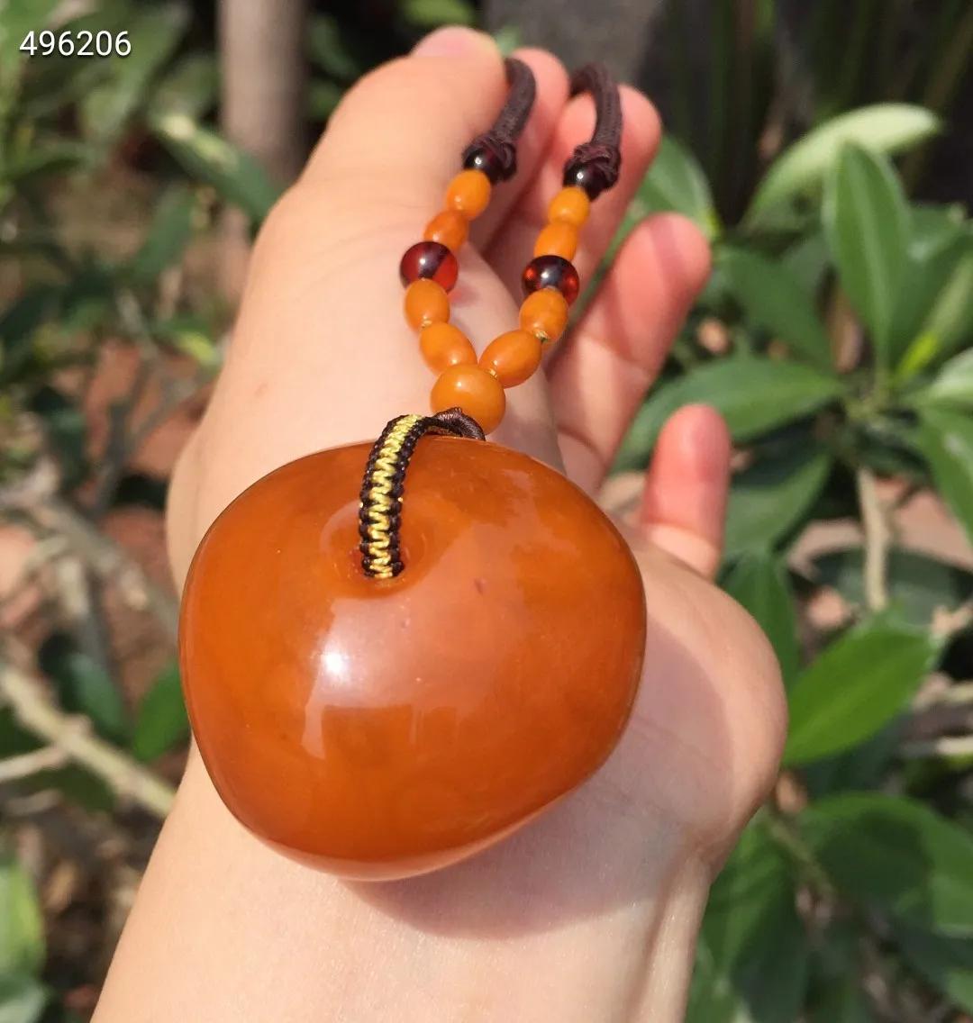 Burmese Brown Red Avalokitesvara Sweater Chain - iNEWS