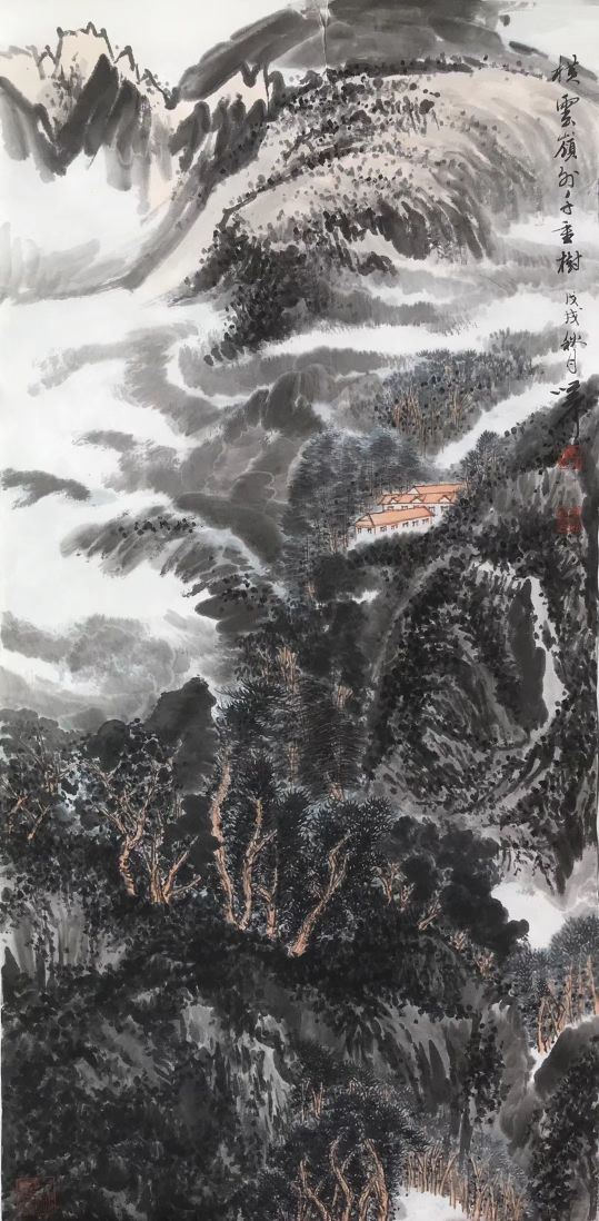 Wang Weixing: Chinese painting can only be painted by the Chinese and ...