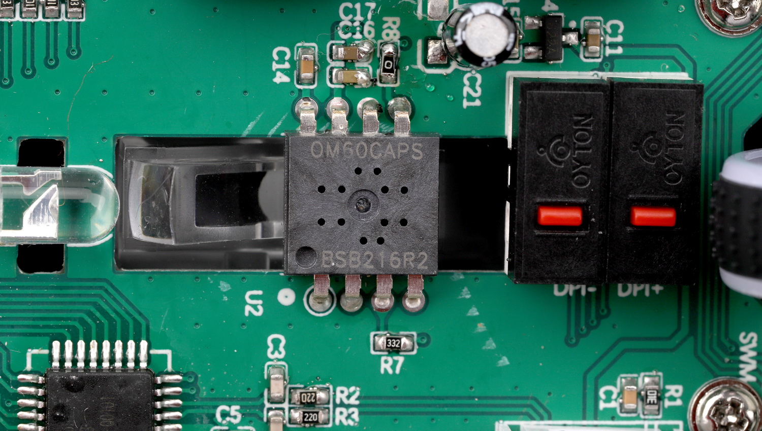 It also masters the core technology?EMC Elan gaming mouse engine OM60 ...