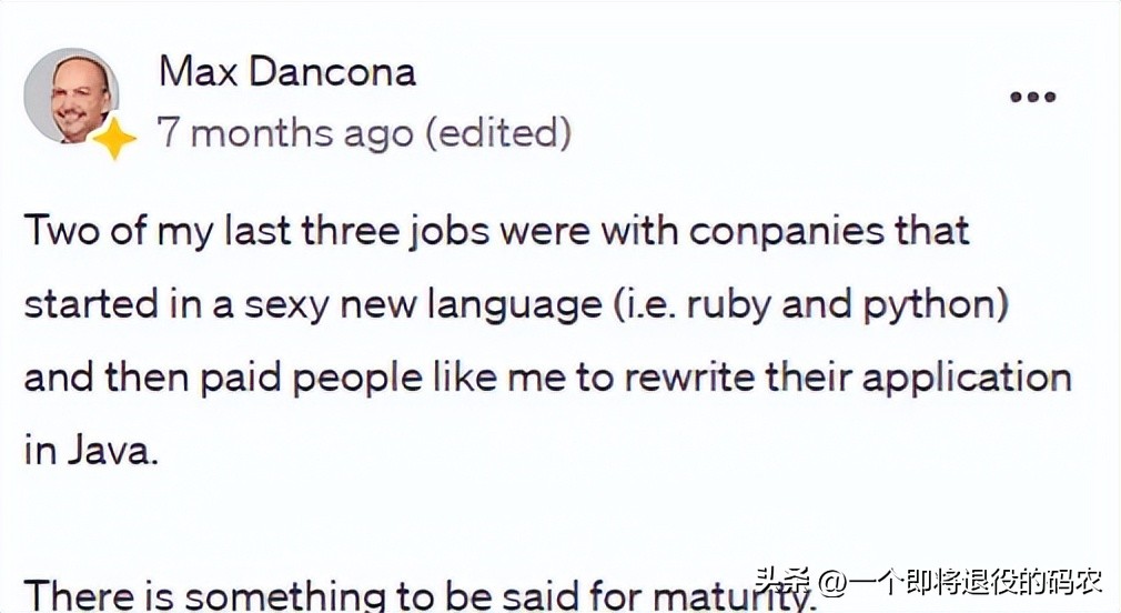 Regarding the future discussion of Java, see what foreign developers say - iNEWS